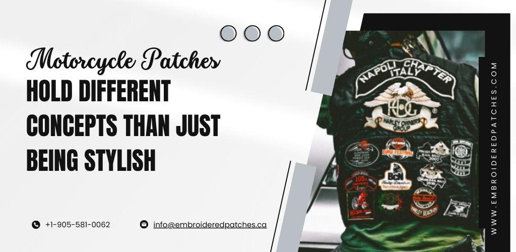 Motorcycle Patches Hold Different Concepts Than Just Being Stylish ...
